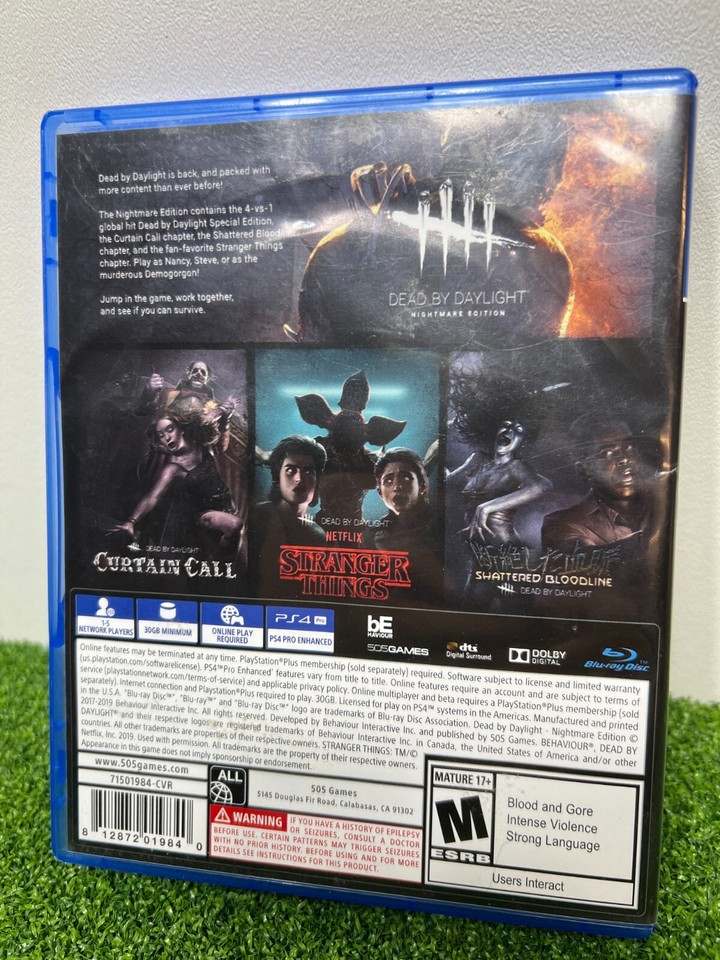 Dead By Daylight - Stranger Things - Nightmare Edition - PS4 ...