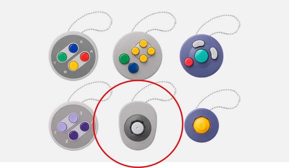 Nintendo official Capsule Toy Contoroller Button Collection Vol.2 Japan ...