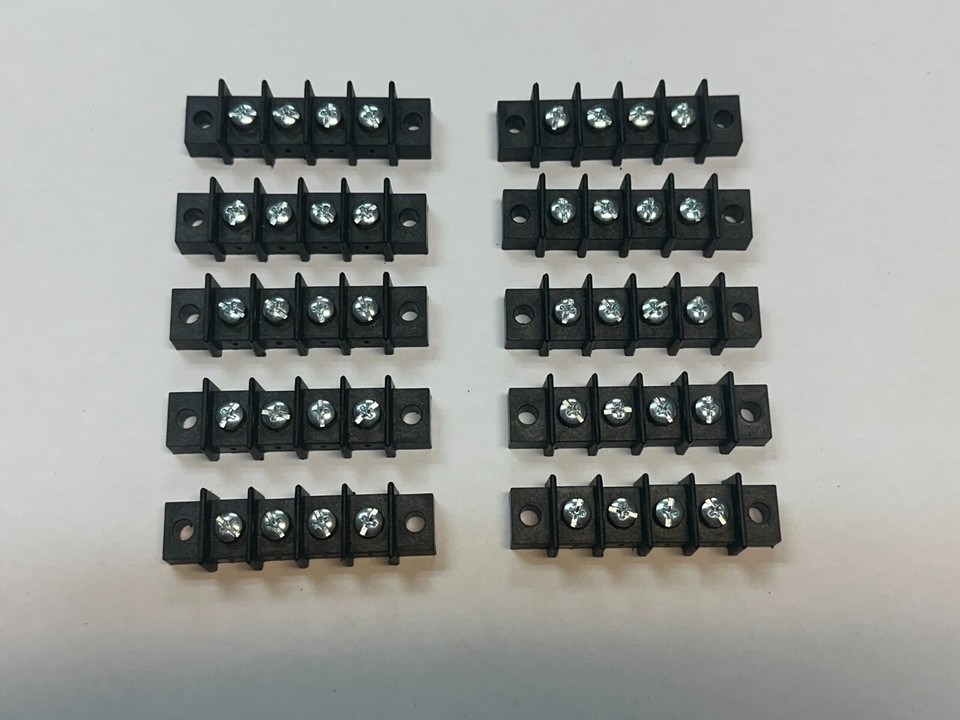 Conn Barrier Strip 4CIRC 0.438" / GBSX-4 DigiKey/Curtis Industries (Qty ...