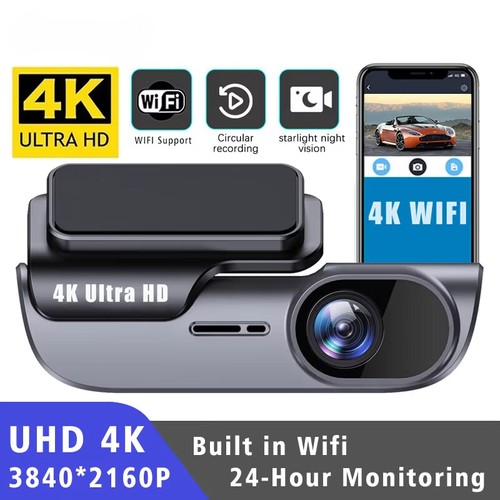 UHD 4K 3840*2160P Car DVR WIFI Dash Cam Camera Video Drive Recorder ...