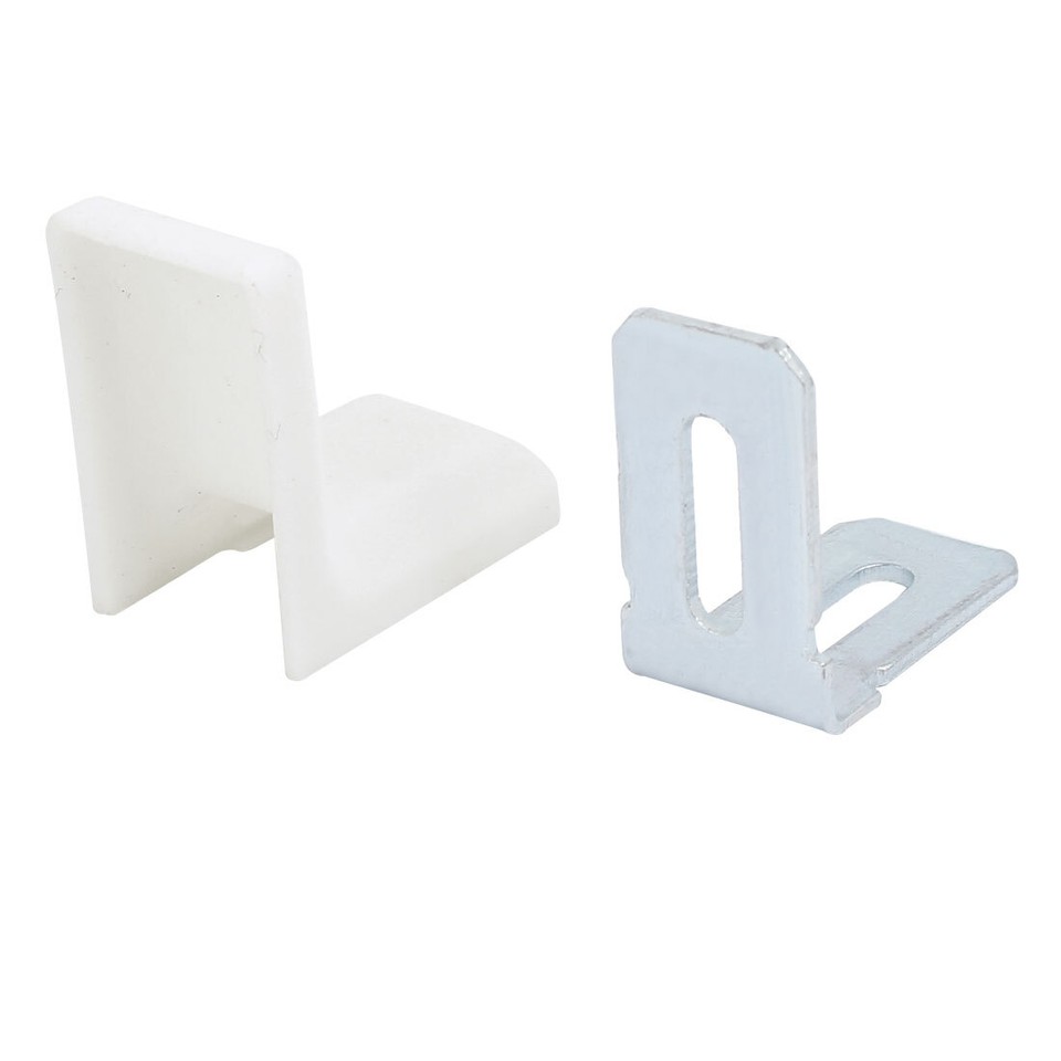 28mmx17mmx28mm Plastic L Shaped Cover Right Angle Corner Brace Bracket ...