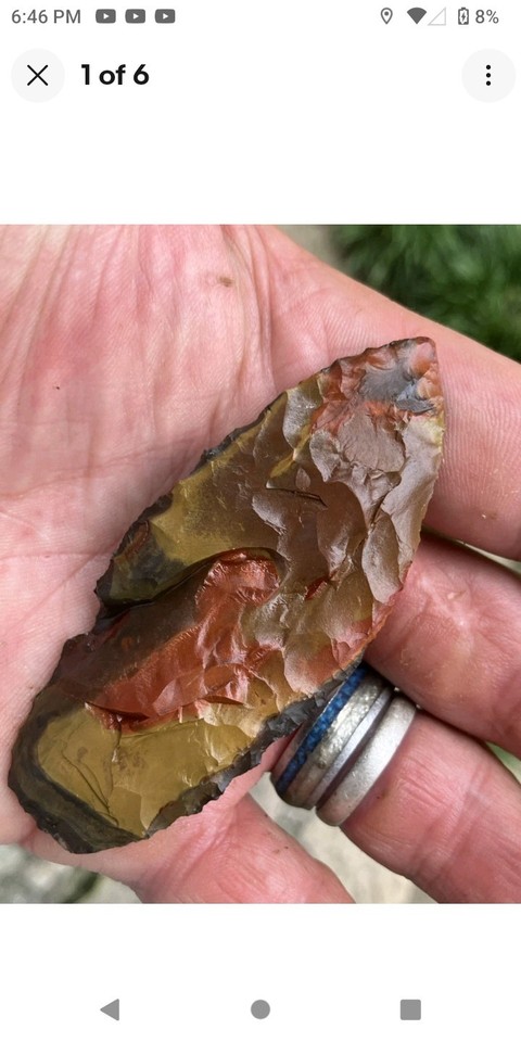 Arrowhead For Sale Adena Or Clovis Blade Rare Piece | eBay