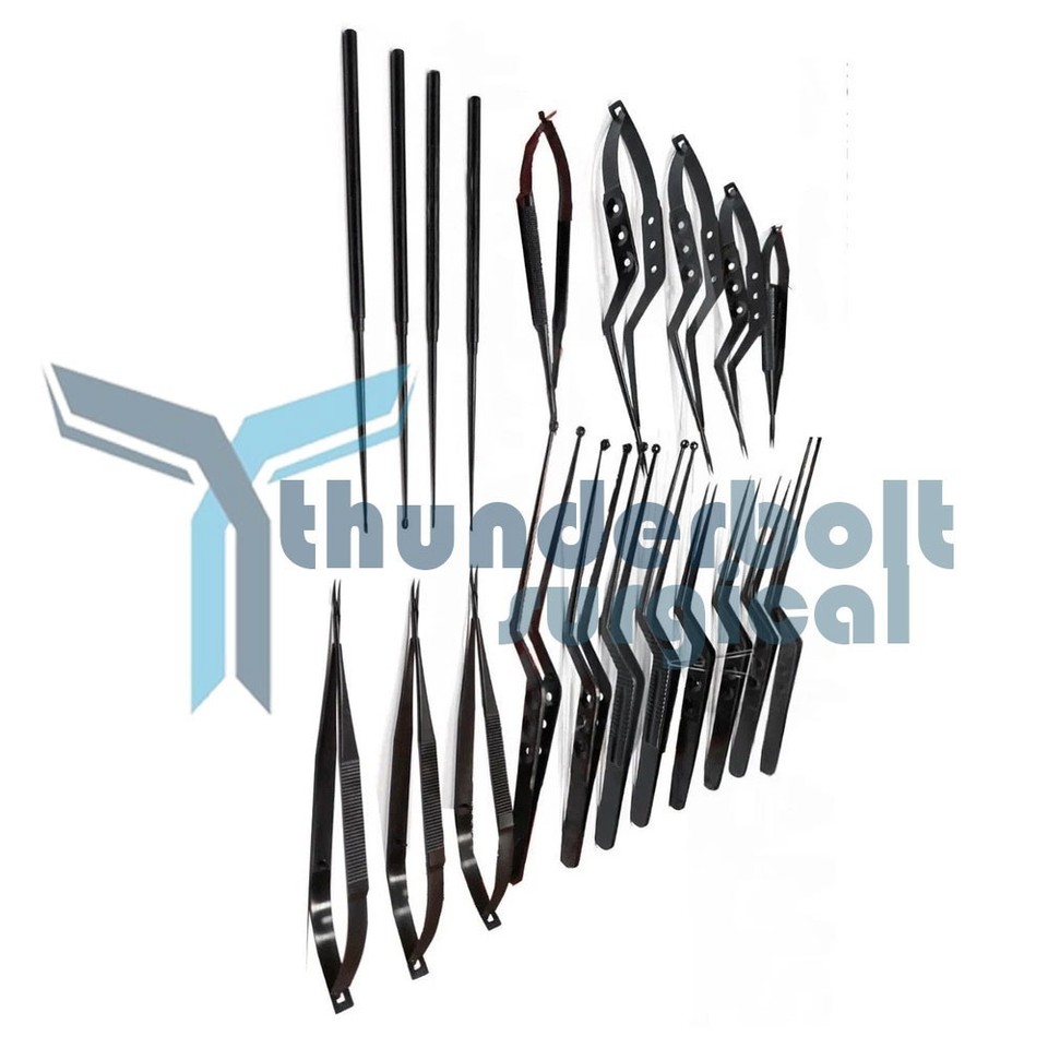 Kamiyama Micro neuro surgery instruments set 20 Pcs surgical ...