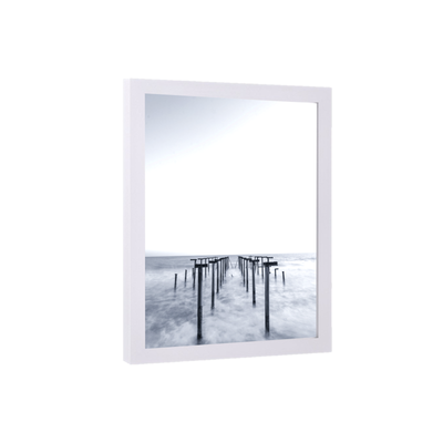 40 X 40 Poster Frame Ultimat Mono Glass & Wood Picture Frame Black