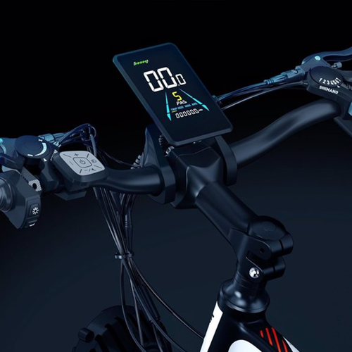 YL81F EBike LCD Color Display 36V 48V Electric Bike Conversion Kit ...