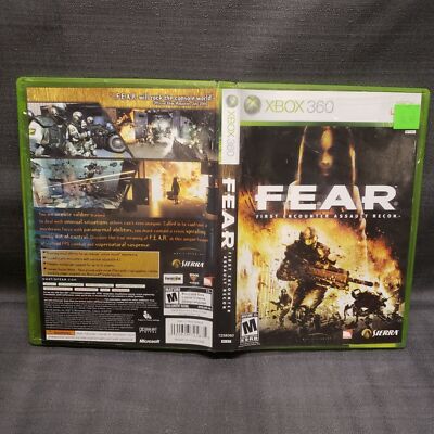 F.E.A.R FEAR First Encounter Assault Recon (Microsoft Xbox 360, 2006 ...