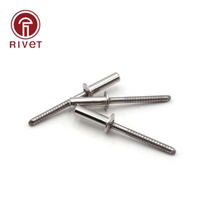 GB12615.4 M4.8 20PCS ISO 16585 Stainless Steel Domed Head Closed End ...