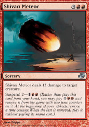 Shivan Meteor - Foil NM, English MTG Planar Chaos | eBay