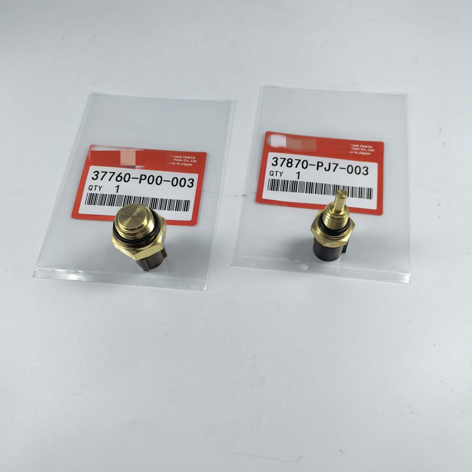 OEM 2PCS 37760-P00-004/37870-PJ7-003 Coolant Temperature Sensor Switch ...