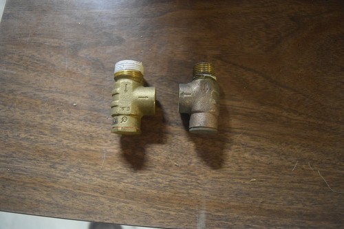 Plumbing Pressure Relief Valve 3/4 and 1/2 inch | eBay