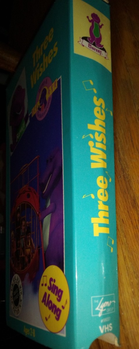 Barney Backyard Gang Three Wishes Vhs