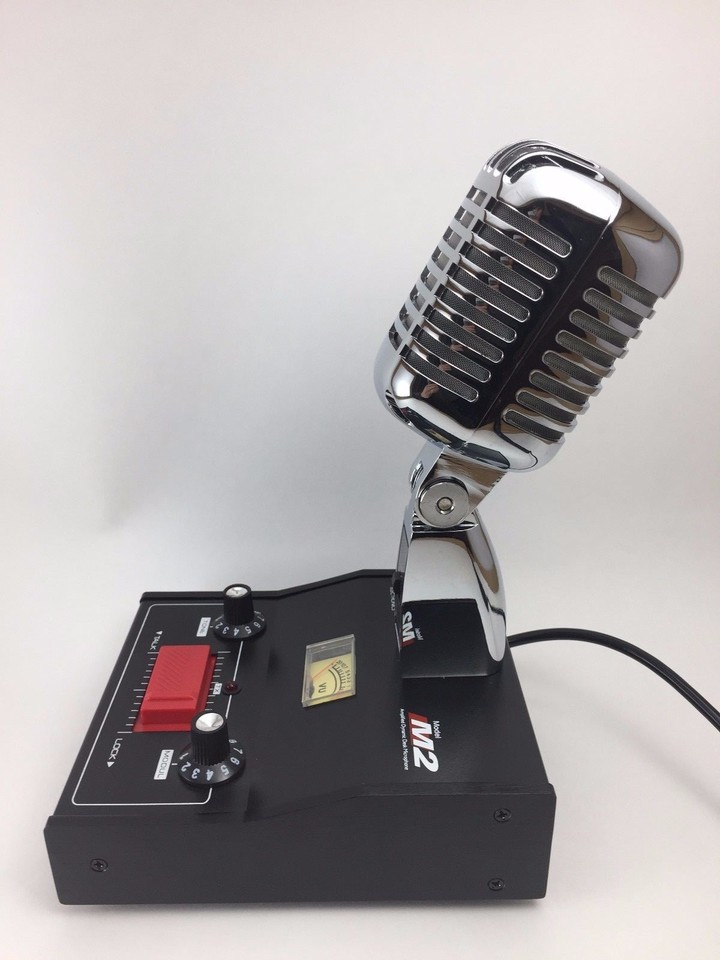 6 pin RCI2995 DELTA M2 AMPLIFIED DYNAMIC POWER BASE MICROPHONE CB HAM ...