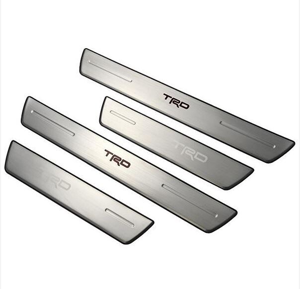 (Genuine) PC382-0K00Q Car Scuff plate TRD logo for Hilux 2015-2023 ...