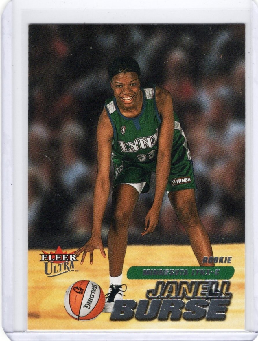 2001 Ultra WNBA #136 Janell Burse RC FREE SHIP | eBay