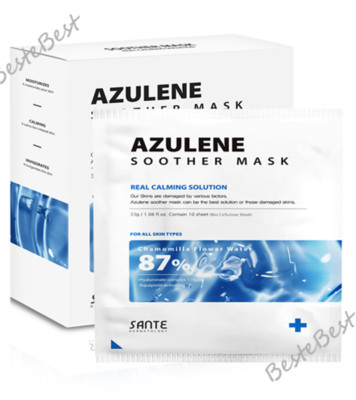 Sante Azulene Soother Mask (10ea) Real Calming Solution | eBay