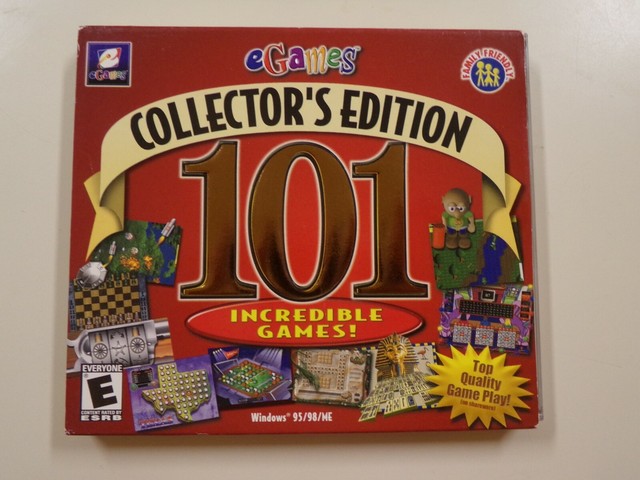 eGames 101 Incredible Games (Collector's Edition) (PC, 2002) for sale ...