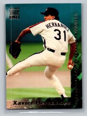1994 Stadium Club Team Xavier Hernandez #201 Baseball New York Yankees ...