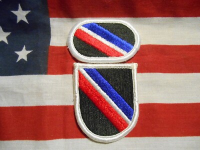 Special Operations Command South Airborne Beret Flash & Para Oval m/e ...