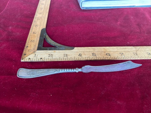 Rogers & Hamilton CARDINAL PAT 1897 TWISTER HANDLE MASTER BUTTER KNIFE ...
