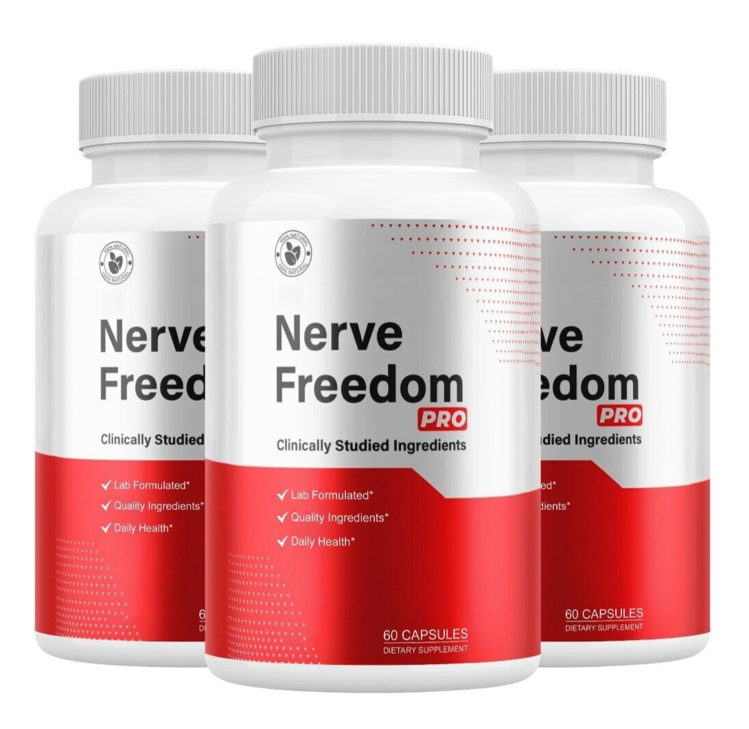 (3 Pack) Nerve Freedom Nerve Health Capsules, NerveFreedom Healthy ...