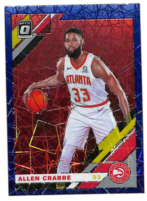 2019-20 Donruss Optic #12 Allen Crabbe blue velocity refractor card ...
