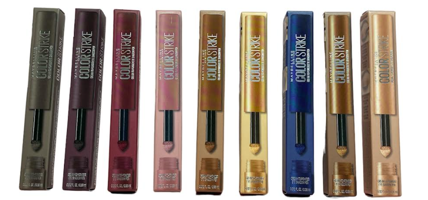 Maybelline Color Strike Cream To Powder Eyeshadow YOU CHOOSE | eBay
