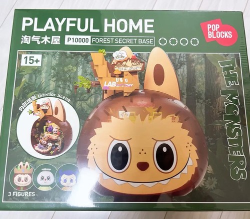 Popmart Labubu Village Forest Secret Base Happy Home | eBay