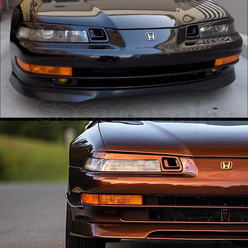 [ Sasa ] Fatto per 92-96 Honda Prelude BB1 BB4 Faro PU Palpebra Aria ...