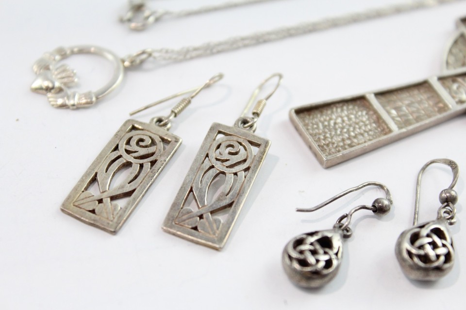 Sterling Silver Celtic Jewellery Kit Heath Carrick Vintage x 6 (39g ...