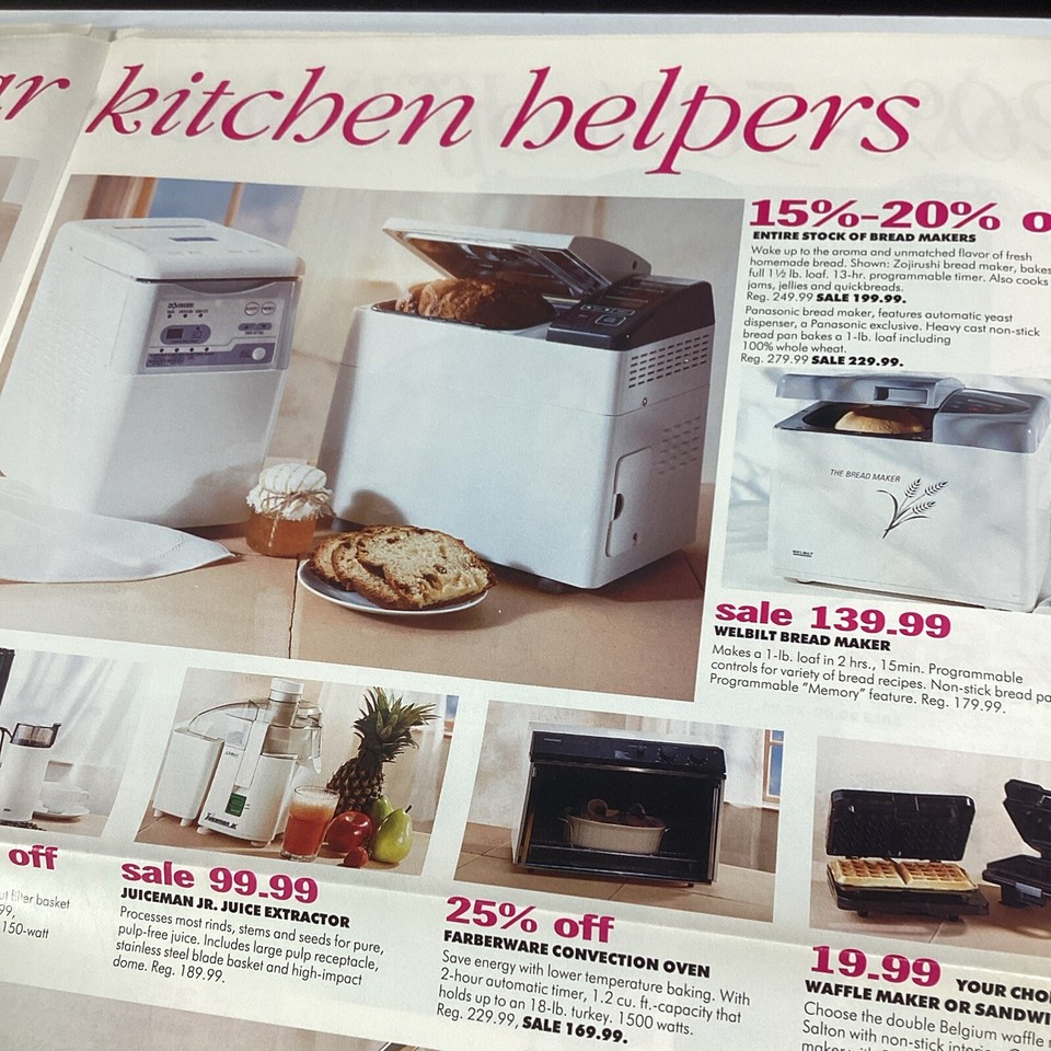 Florida News Insert 1993 Burdines Miami Furniture Beachcore Kitchen ...