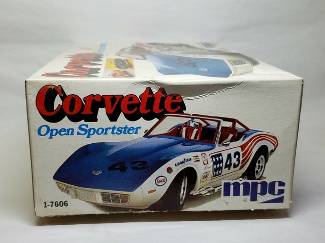 MPC 1976 Corvette Open Sportster Model Kit 1 25 Scale 1-7606 for sale ...
