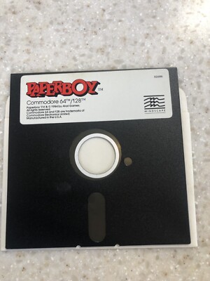PAPERBOY FOR COMMODORE 64 128 ATARI GAMES FLOPPY DISC GAME PAPER BOY NES HQ | eBay