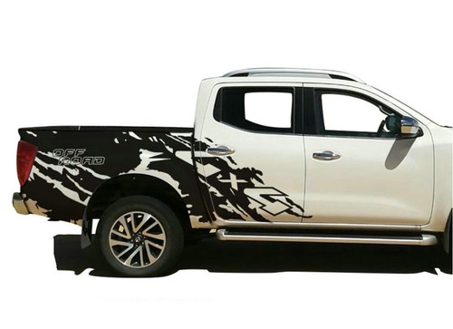 Graphics Mud Splash Car Side Sticker For Vw Amarok Pickup Bed Trunk ...