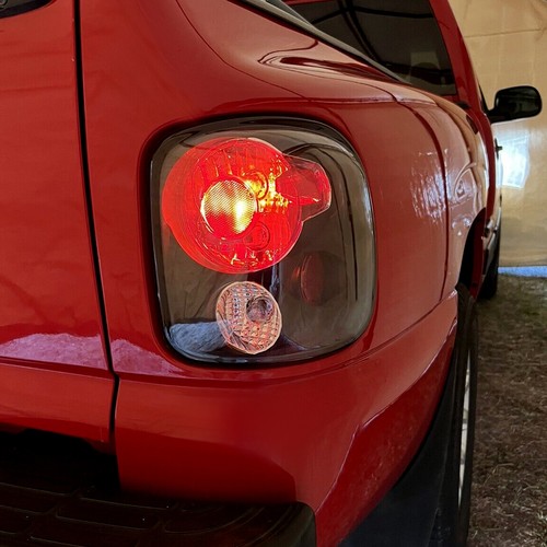Black Tail Lights Lamps For Chevy Silverado GMC Sierra Stepside 99-04 ...