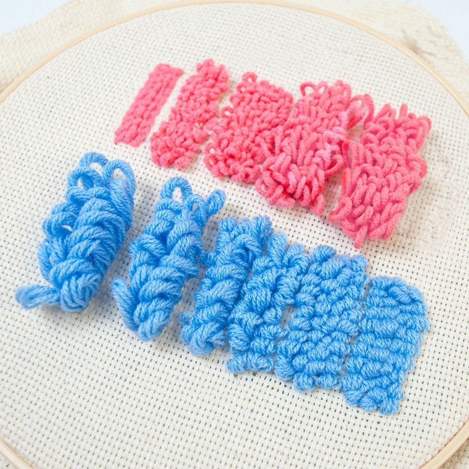 Wooden Handle Embroidery Stitch Pen DIY Craft Poke Needle Punch Needle ...