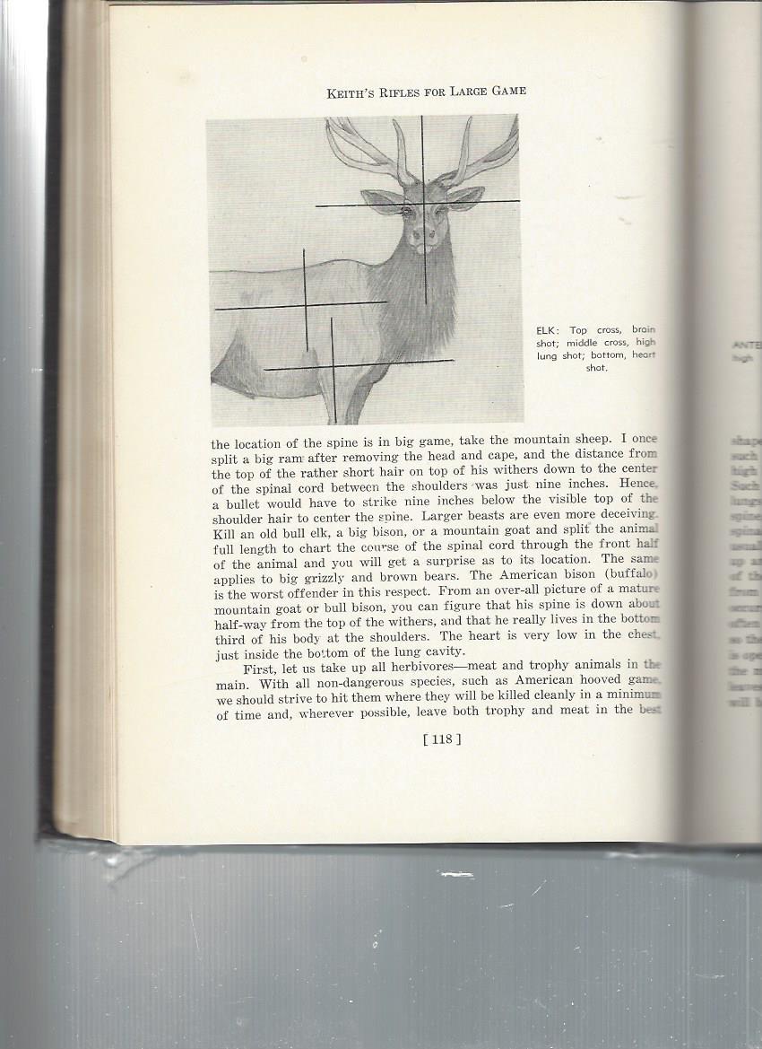 ELMER KEITH - KEITH'S RIFLES FOR LARGE GAME - 1946 | eBay