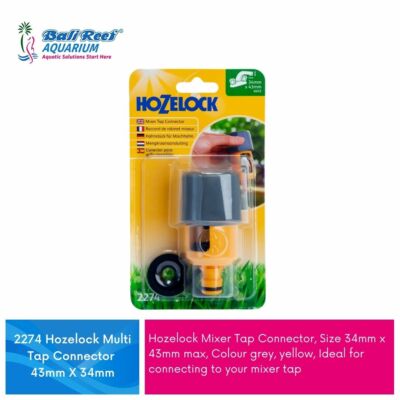 Hozelock Indoor Screw Kitchen Mixer Tap Connector, Sealing Washers 43mm ...