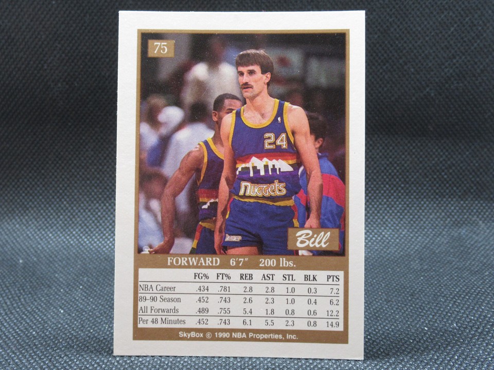 1990-91 SkyBox Bill Hanzlik Denver Nuggets #75 | eBay