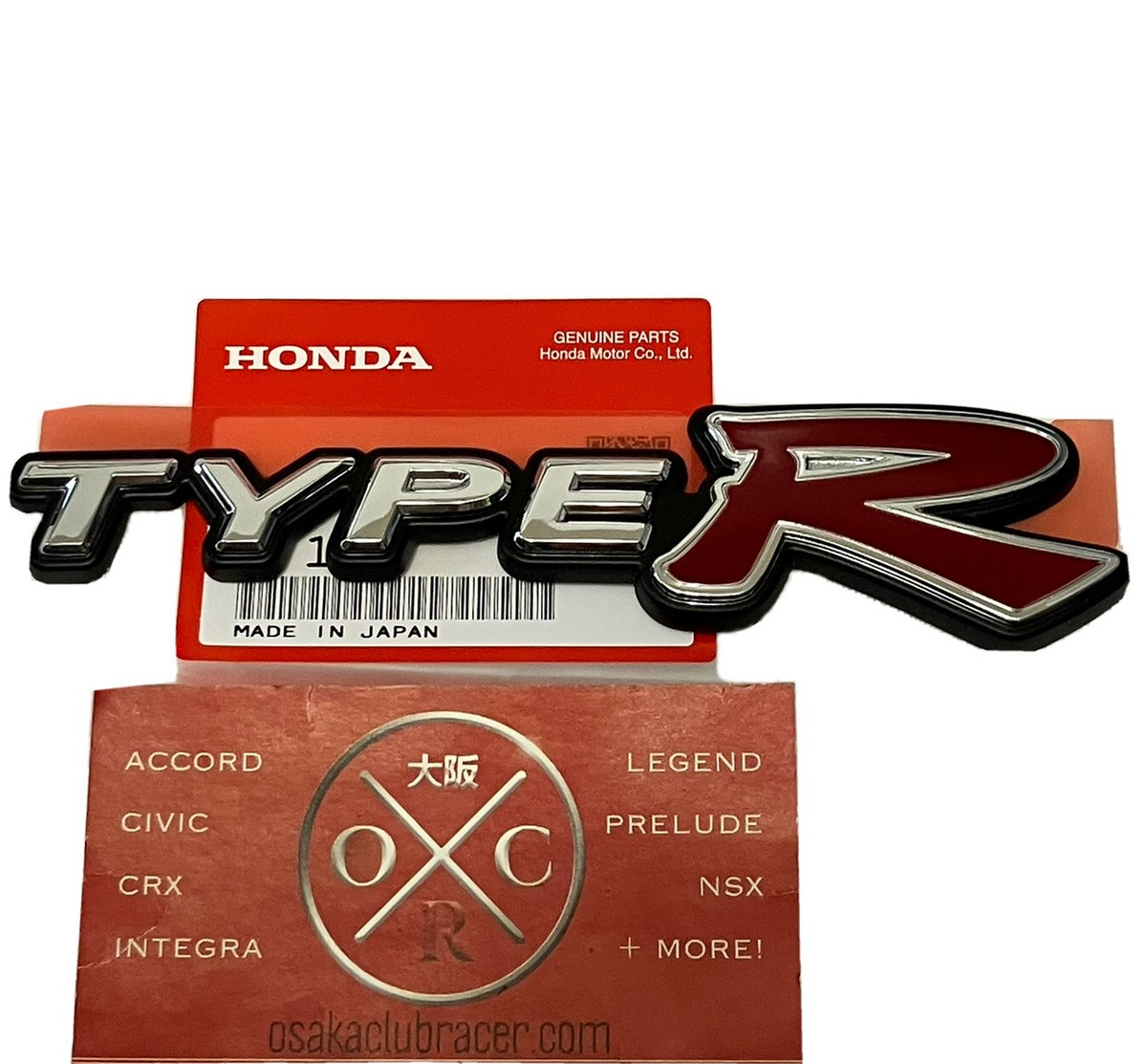Integra Type R Logo 2 X Type R Racing Badge Emblem For Honda Acura