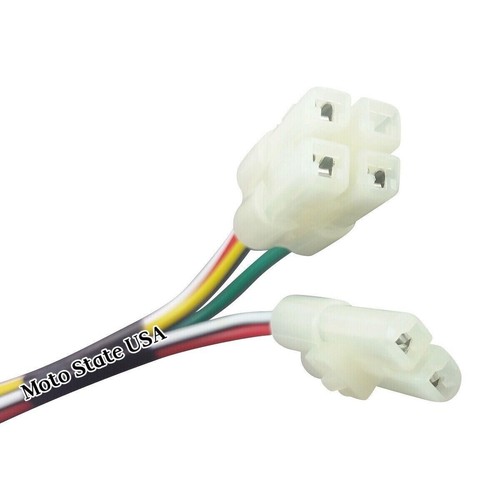 CDI CABLE WIRE ADAPTER CONNECTOR PLUG GY6 4STROKE SCOOTER ATV QUAD GO ...