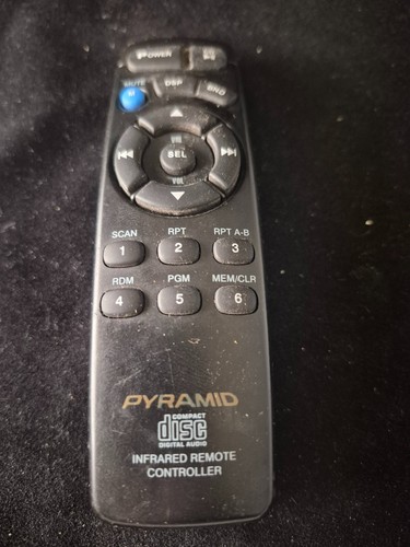 Pyramid Compact Disc Digital Audio Infrared Remote Controller | eBay