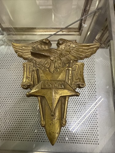 ORIGINAL 1924 WEST POINT USMA CLASS GRADUATION CREST. ONE OF A KIND ...