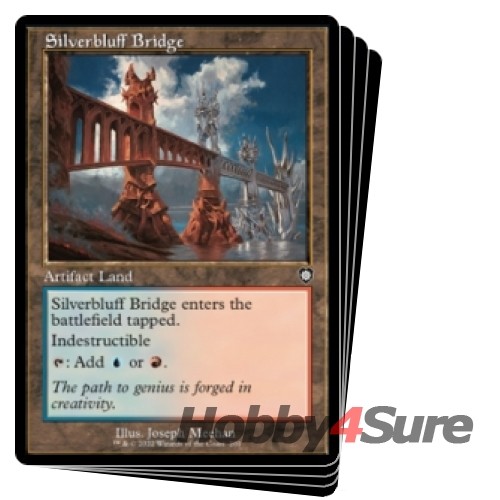 Silverbluff Bridge X4 M/NM Magic: The Gathering MTG The Brothers' War ...