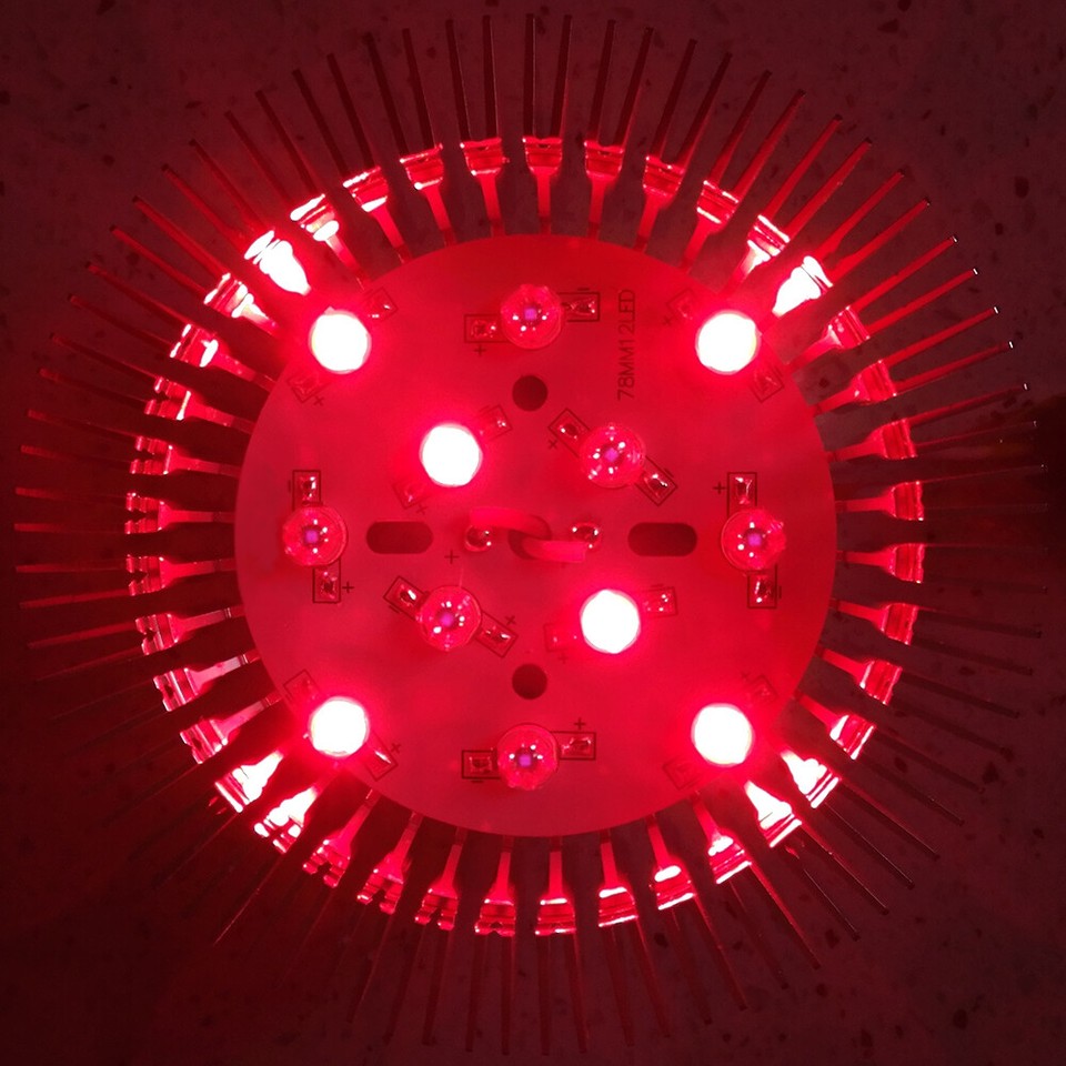 36W 830nm + 660nm Deep Red PAR38 Infrared LED Lamp Spot Light Bulb ...