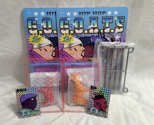 TRAP TOYS Hip Hop GOAT Half Set - Biggie (red) + ODB (orange) - Fast ...