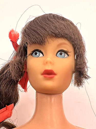 Vtg Mod Talking Barbie Doll Head On S/L Barbie/Midge Body In Hooray For ...