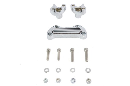 1-1/8 inch Riser Set Chrome fits Harley Davidson | eBay