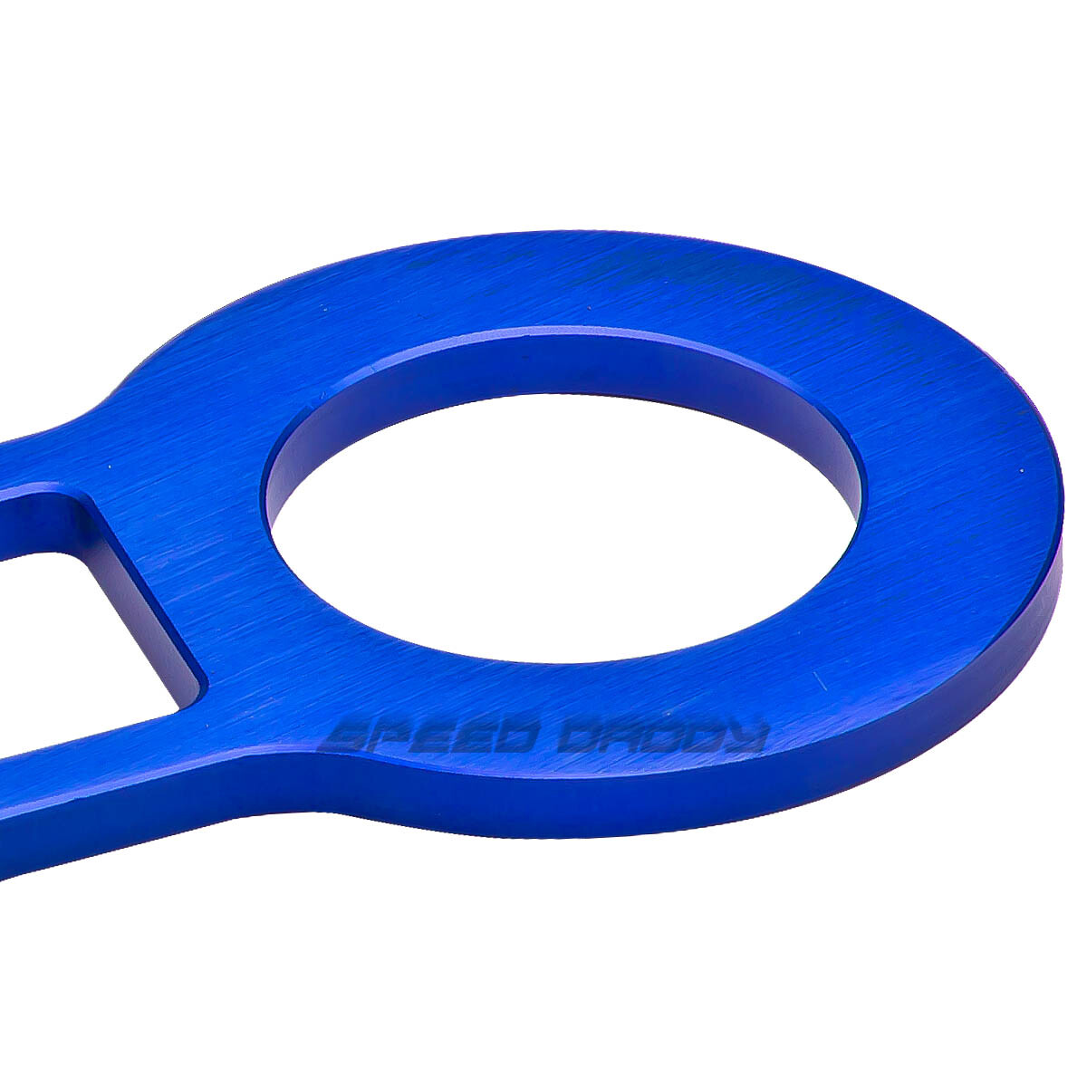 2 25 Anodized Brushed Cnc Billet Aluminum Blue Front Bumper Racing Tow