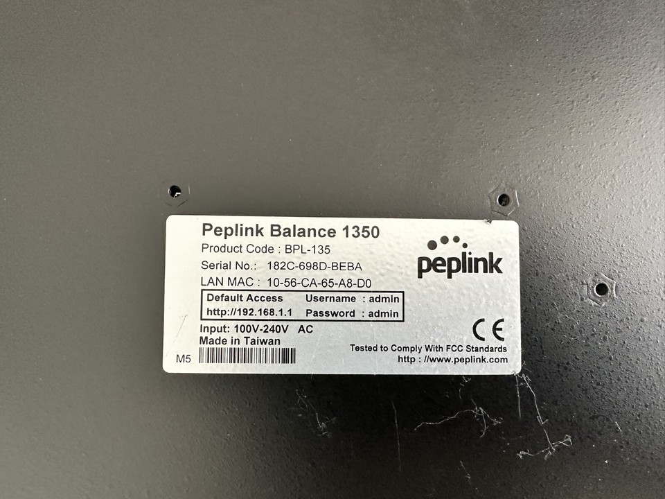 peplink Balance 1350 Switch Make Offers!UPS Shipping!B-5 | eBay