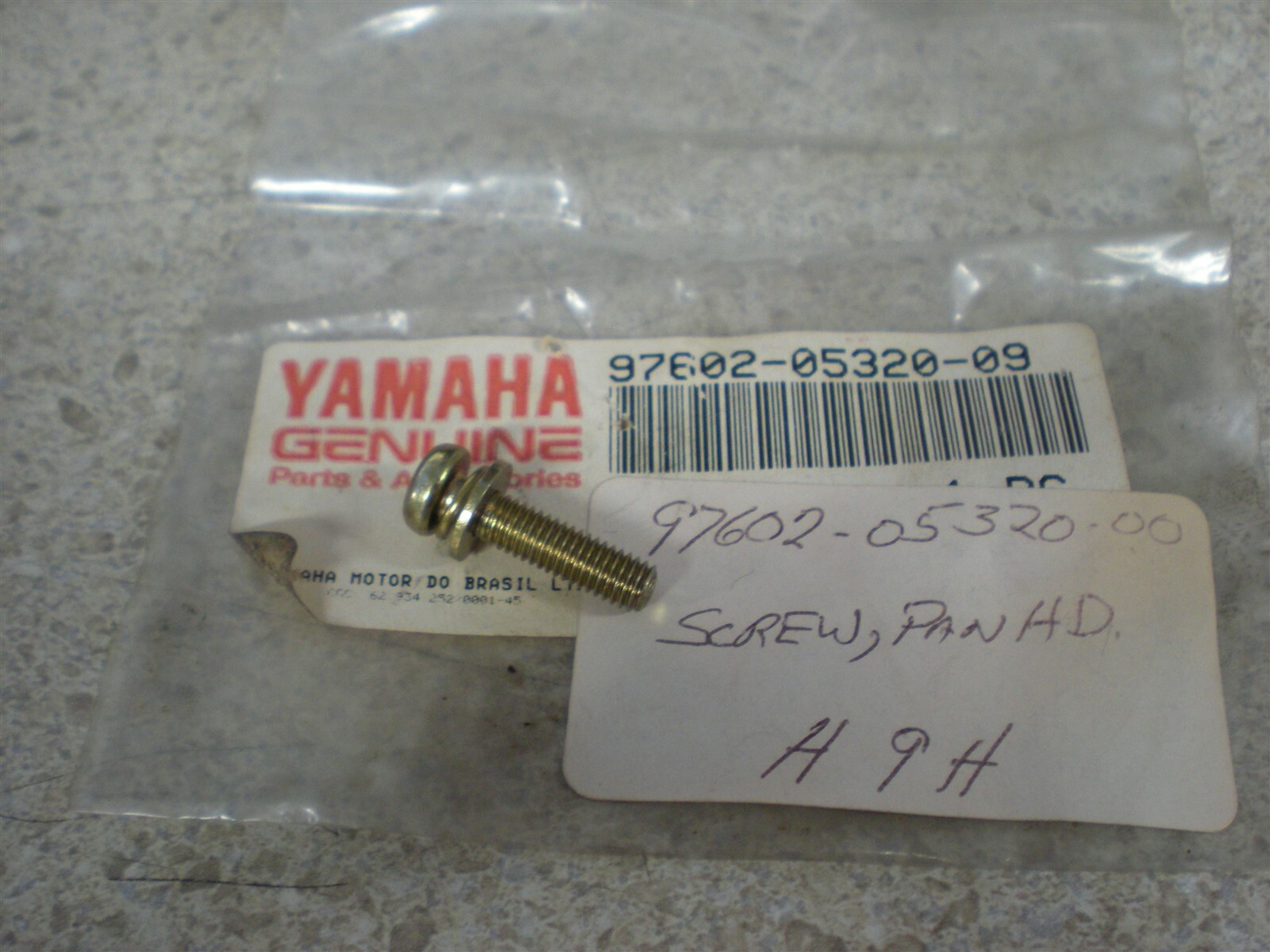 NOS OEM Yamaha Pan Screw 1990-91 RT180 97602-05320-09 | eBay